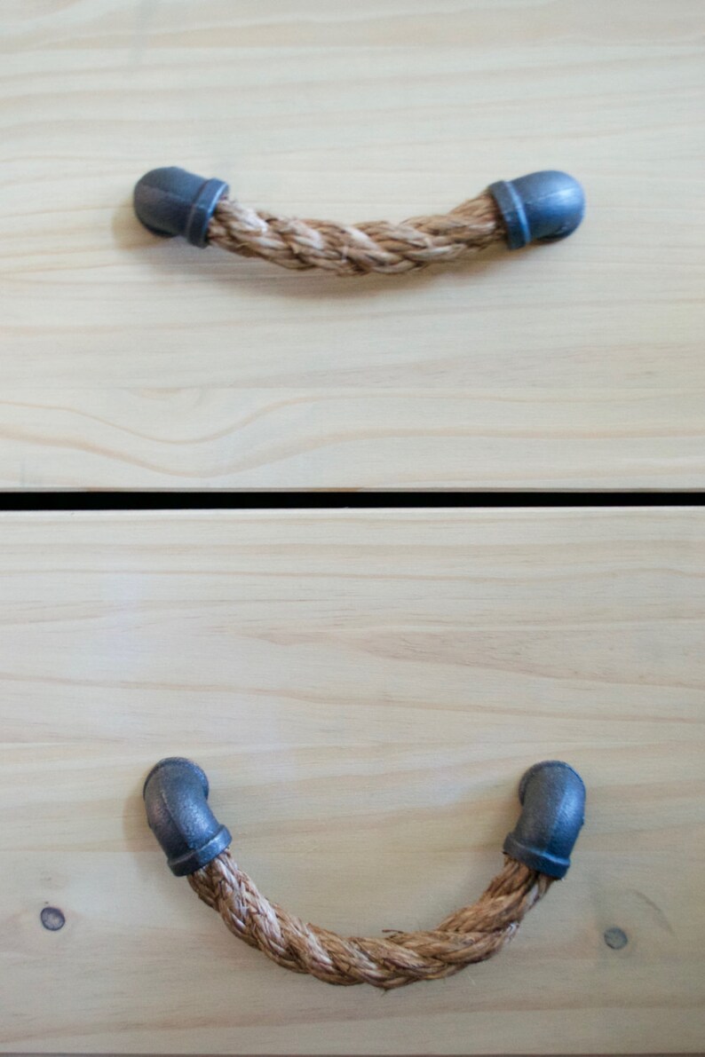 Poignée de tiroir de corde traction darmoire : extrémité de - Etsy France