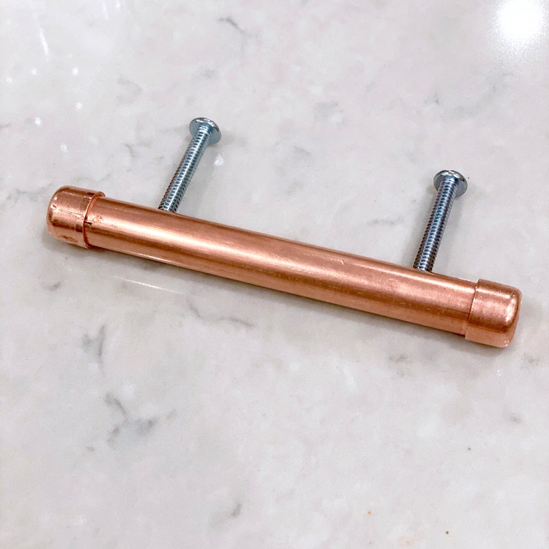 Copper Drawer Pull - Etsy