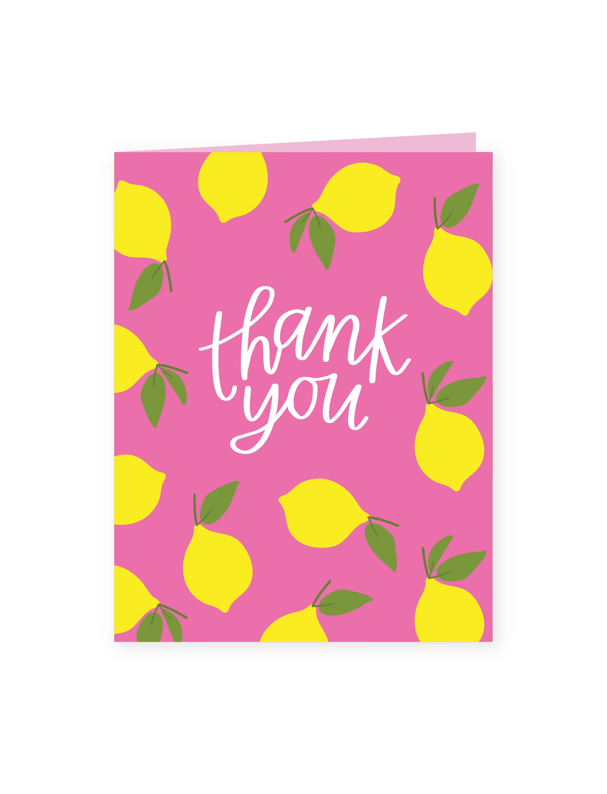 Thank You Lemon Greeting Card Instant Download Download Onceprint ...