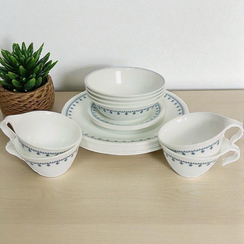 Corelle Cottage Dinner Sets - Etsy