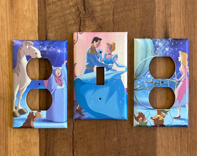Cinderella Light Switch and Electric Cover Decoration - Etsy