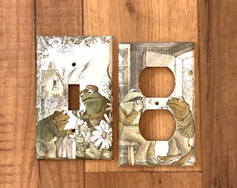 Frog and Toad Light Switch Cover - Etsy