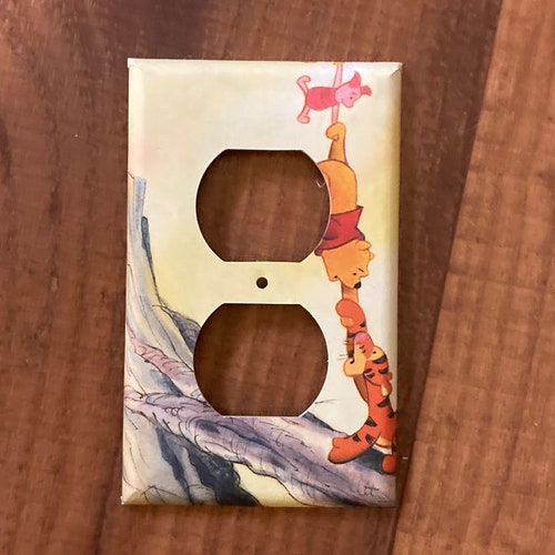 Winnie the Pooh Electrical Outlet Cover WTP26 - Etsy