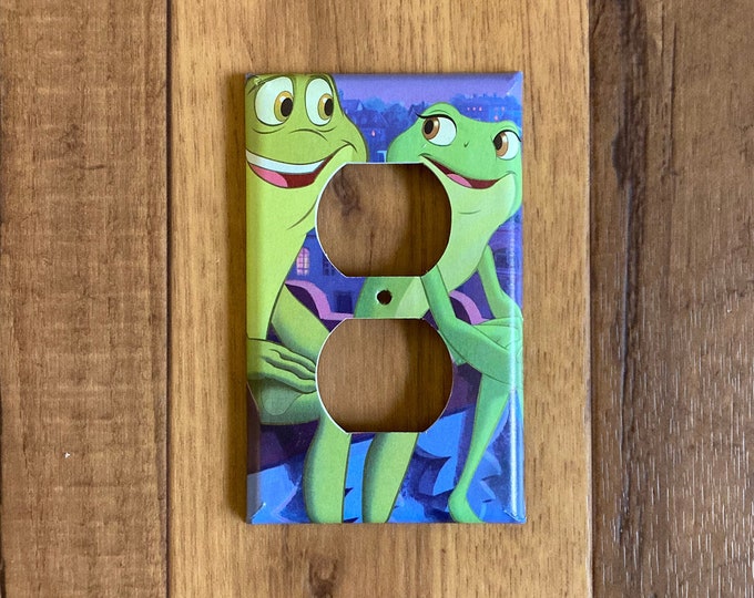 Princess and the Frog Electrical Outlet Cover, Nursery Princess Tiana ...