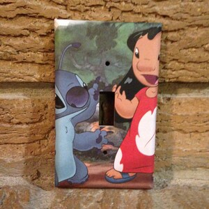 Lilo and Stitch Light Switch Cover Lilo and Stitch - Etsy