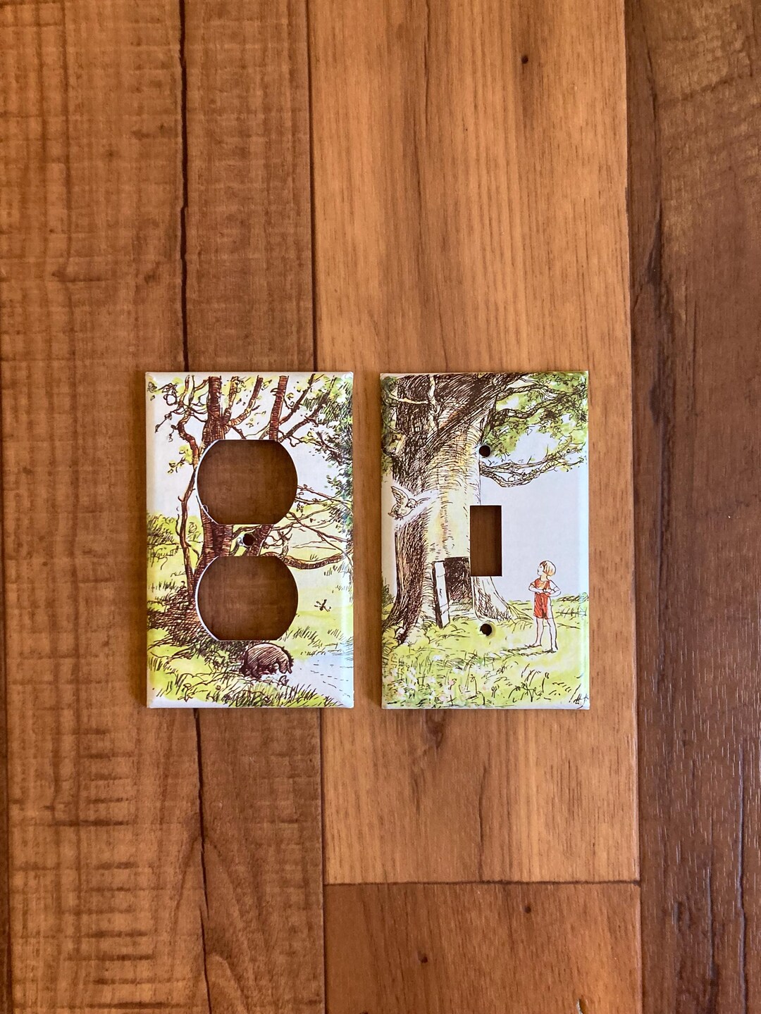 Classic Winnie the Pooh Light Switch and Electrical Outlet Covers - Etsy
