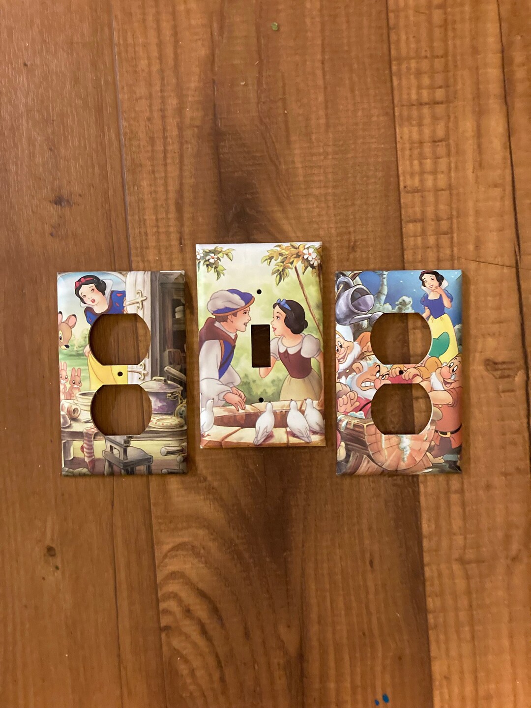 Snow White and the Seven Dwarfs Light Switch Cover and Electrical Cover ...