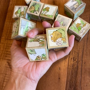 Frog and Toad Decorative Nursery Blocks - Etsy