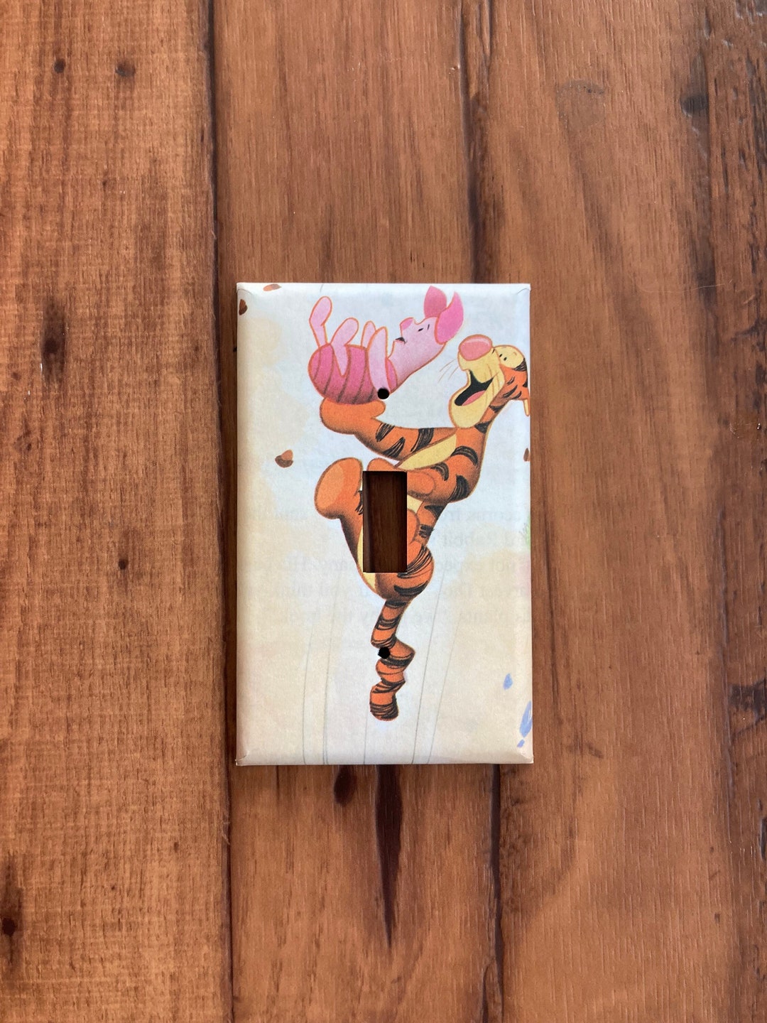 Tigger and Piglet Light Switch Cover Winnie the Pooh, WTP4 - Etsy