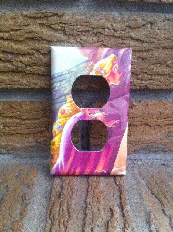 Tangled Electric Outlet Cover Tangled Nursery Baby Shower | Etsy