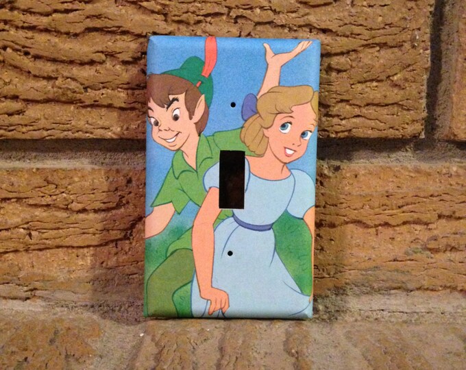 Peter Pan and Wendy Light Switch Cover PP4 - Etsy