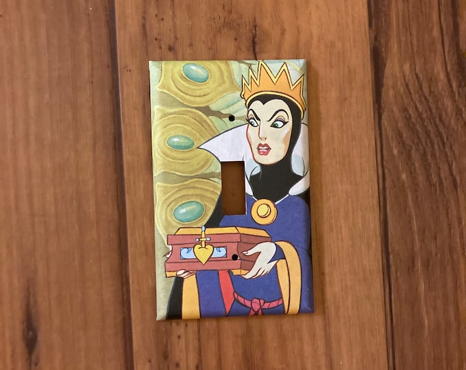 Snow White Evil Queen Light Switch Cover, SW7 - Etsy