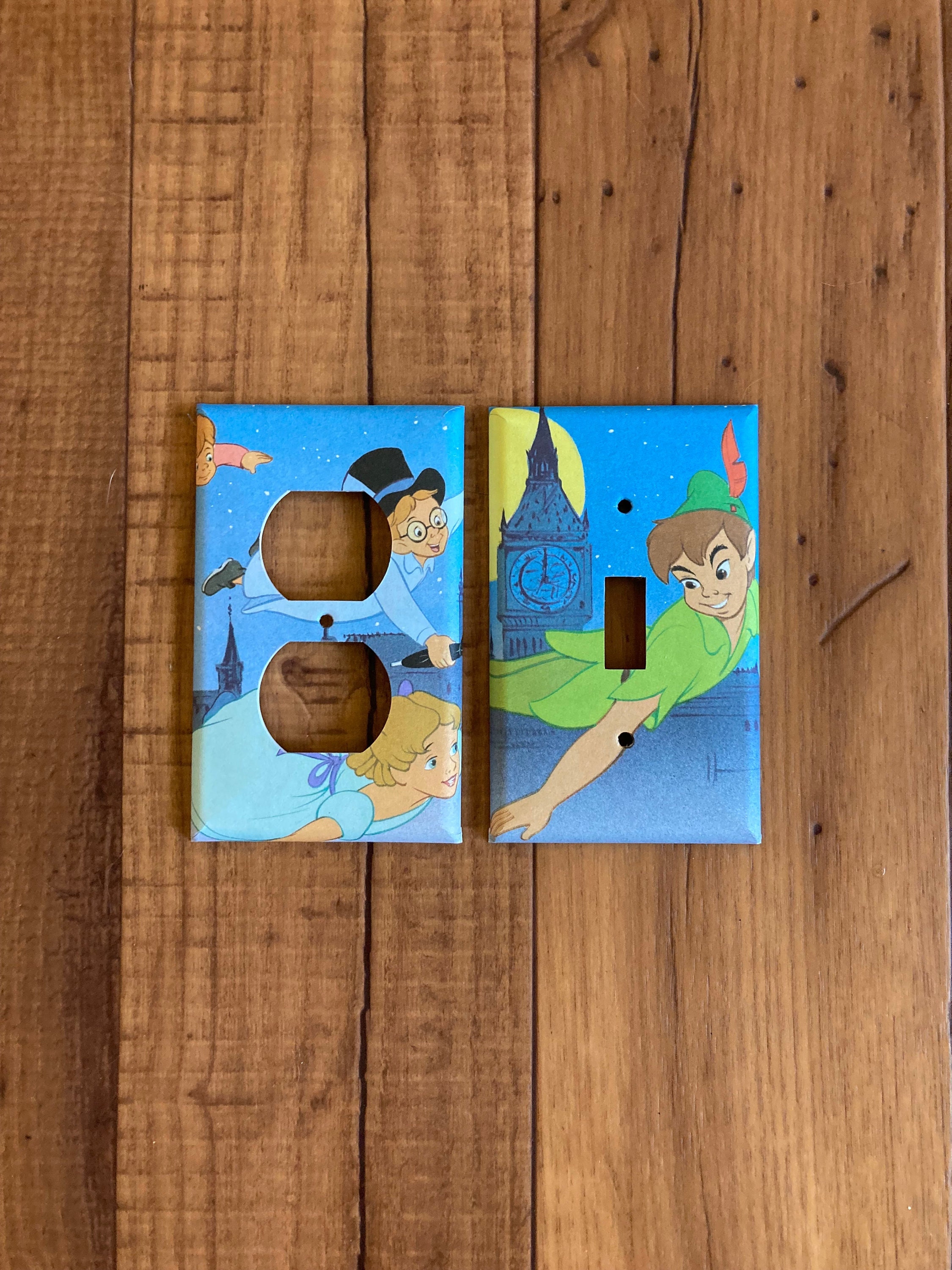 Peter Pan Light Switch and Electrical Outlet Cover, Wendy, PP7 - Etsy