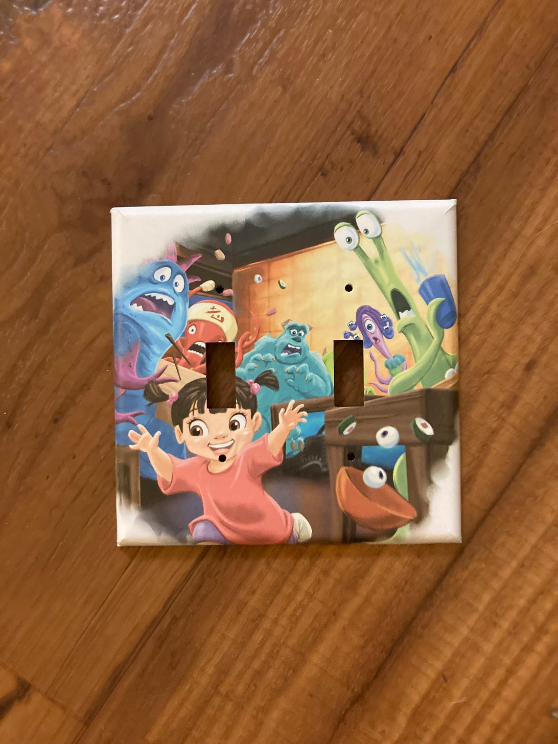 Boo Monster Inc Light Switch Cover Monster Inc Sulley Mon8 - Etsy