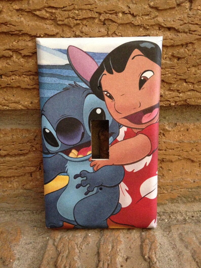 Best Friends lilo and Stitch Light Switch Cover LS3 | Etsy