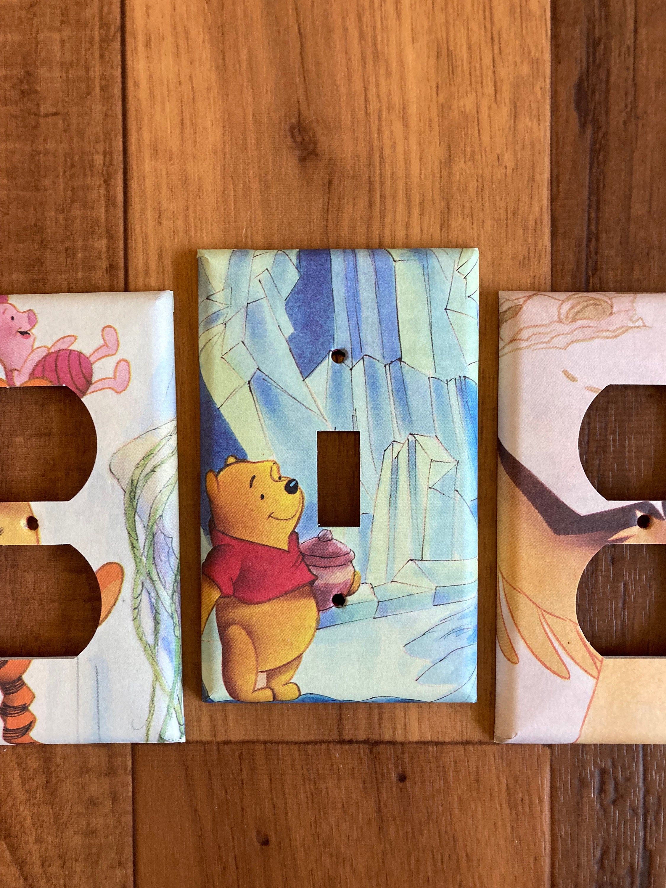 Winnie the Pooh Light Switch Plate and Electrical Cover, Winnie the ...