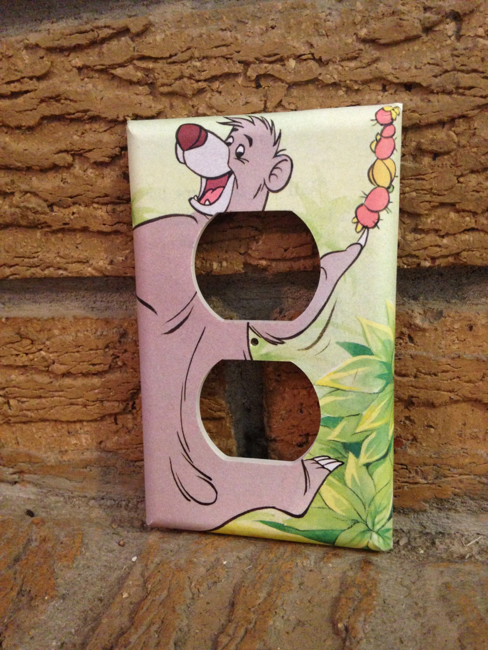 Jungle Book Baloo Electrical Plug-in Cover JB5 | Etsy