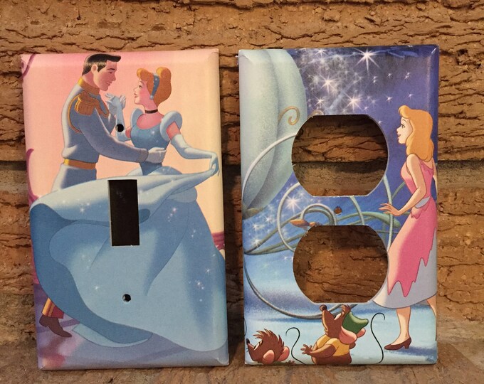 Cinderella Light Switch and Electric Cover Cinderella | Etsy