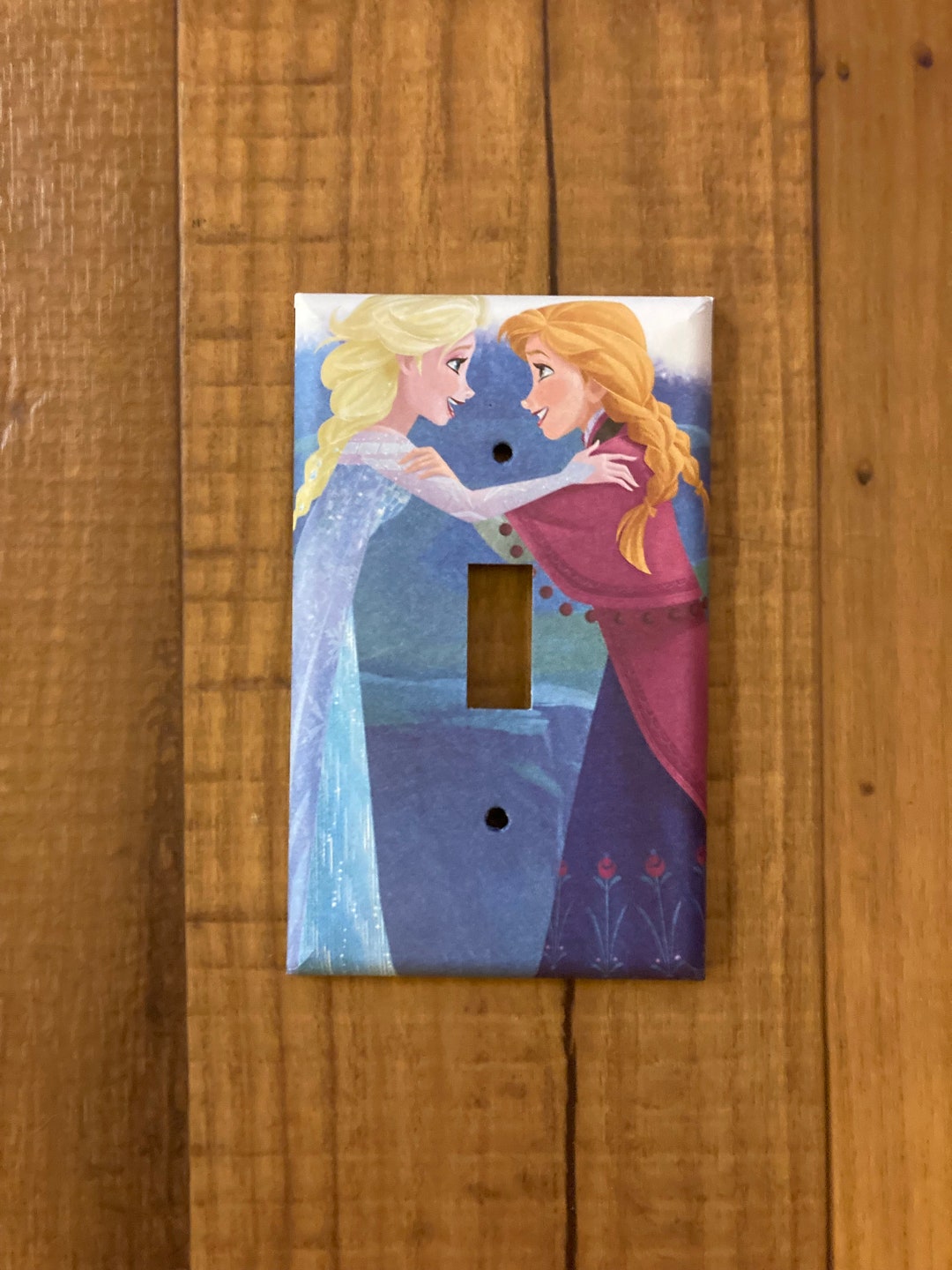 Frozen Anna and Elsa Switchplate, Elsa and Anna Decor, Frozen Decor ...