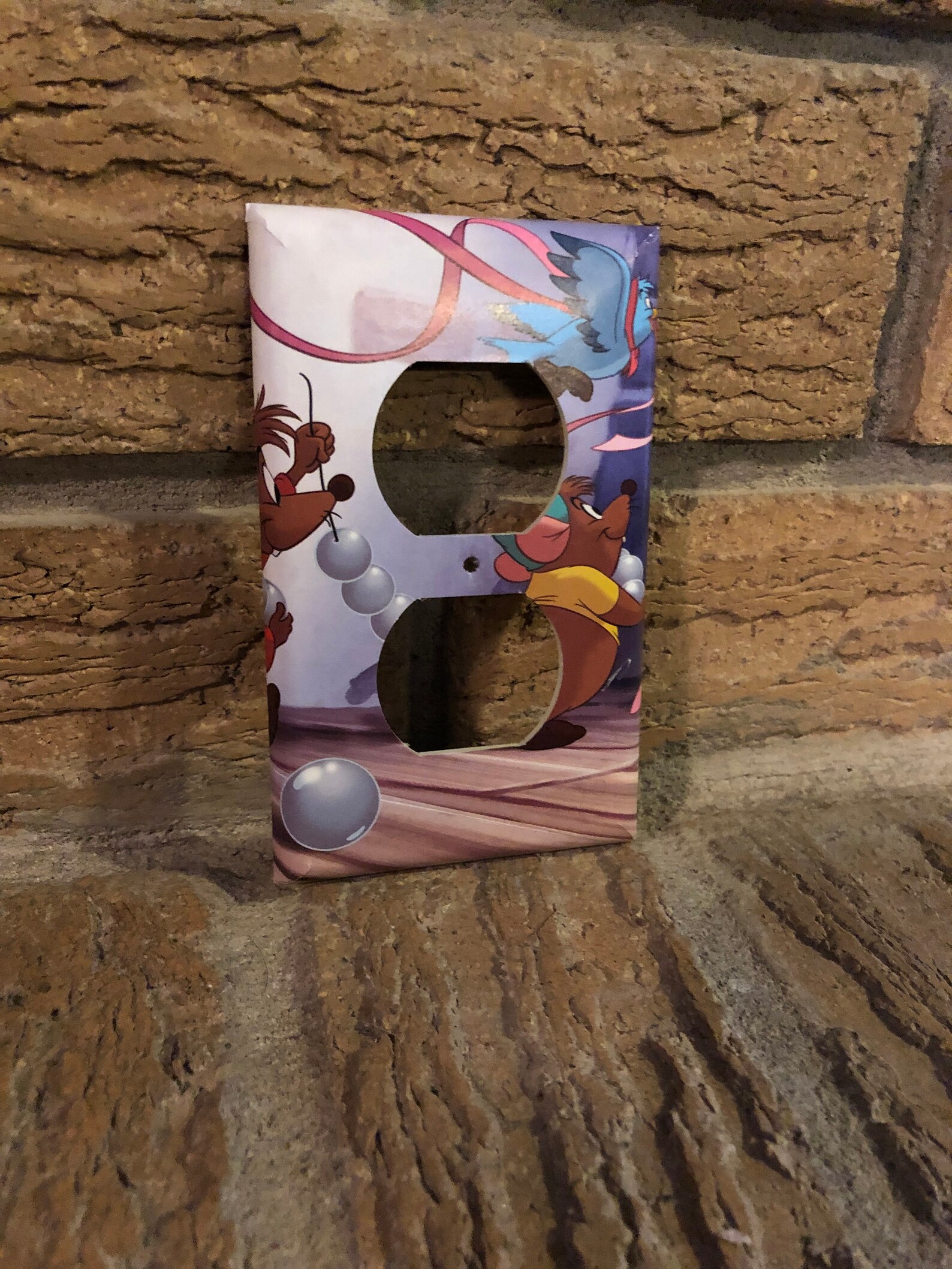Cinderella Mice Electrical Outlet Cover Cinderella Decor - Etsy