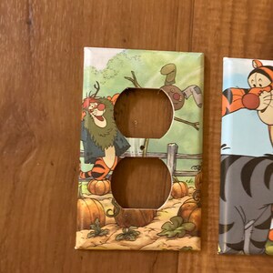 Winnie the Pooh Tigger and Eeyore Light Switch and Electrical Covers ...