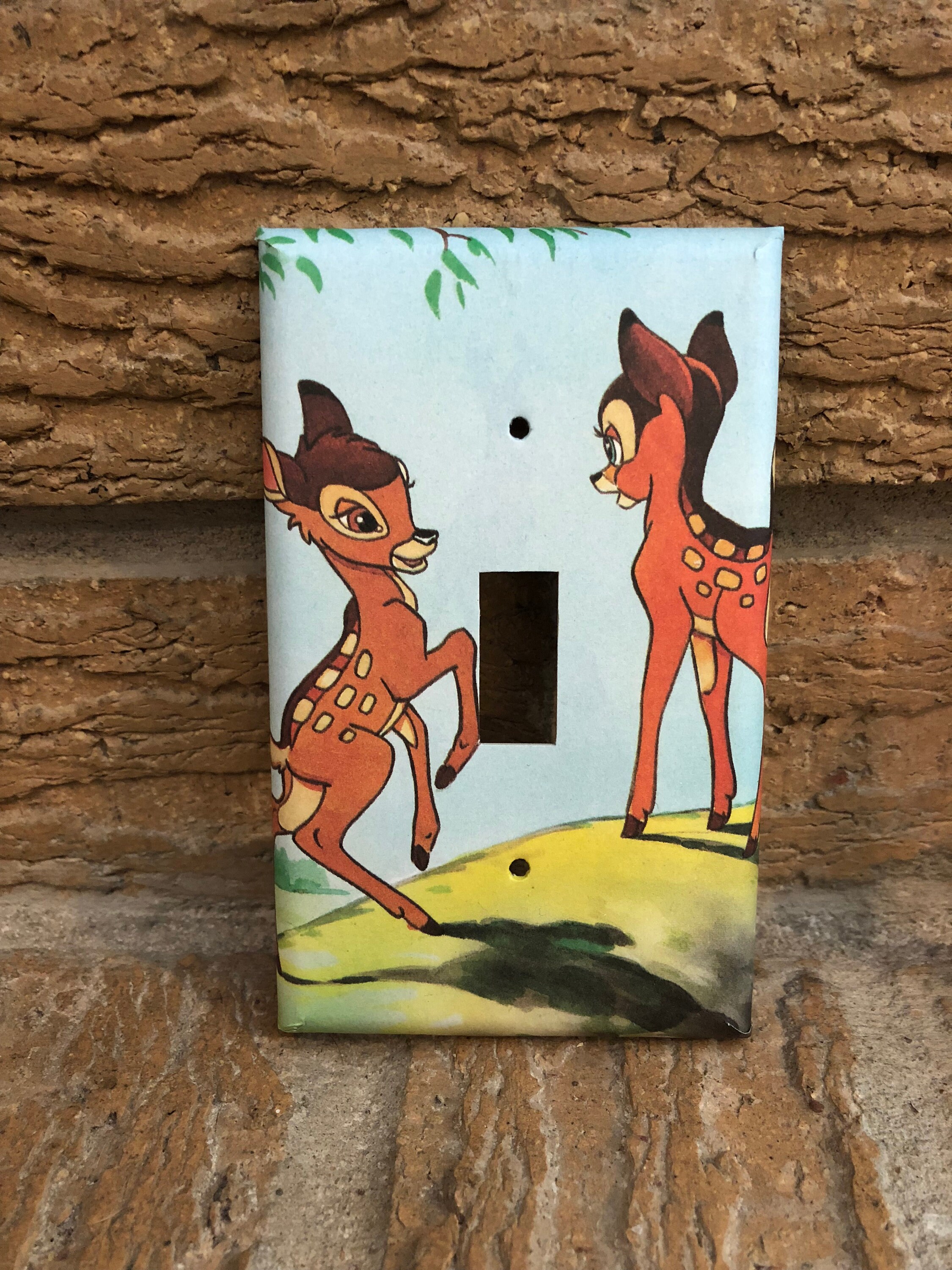 Bambi and Mother Light Switch and Electrical Cover BAM7 - Etsy
