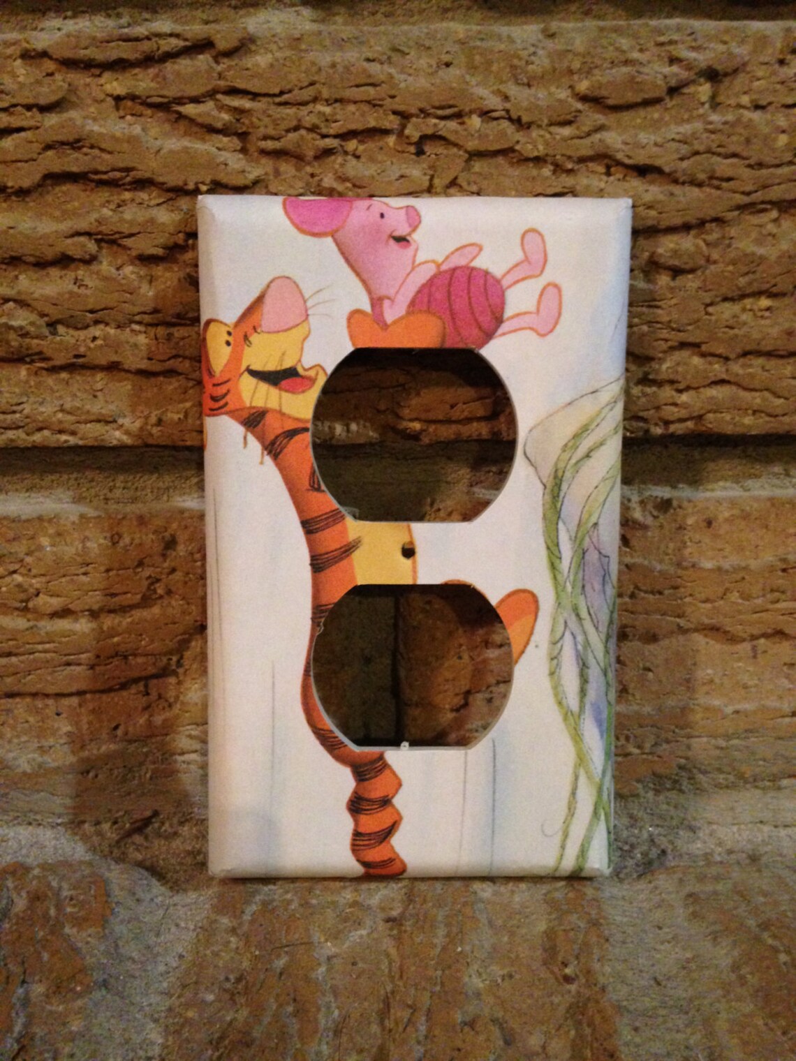 Winnie the Pooh Light Switch Plate and Electrical Cover - Etsy