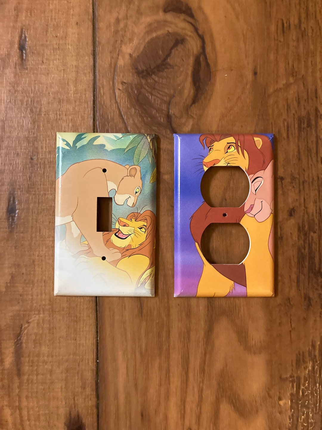 Lion King Simba and Nala Light Switch and Electrical Outlet Covers ...