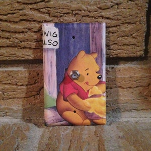Winnie the Pooh Electrical Outlet Cover WTP26 - Etsy
