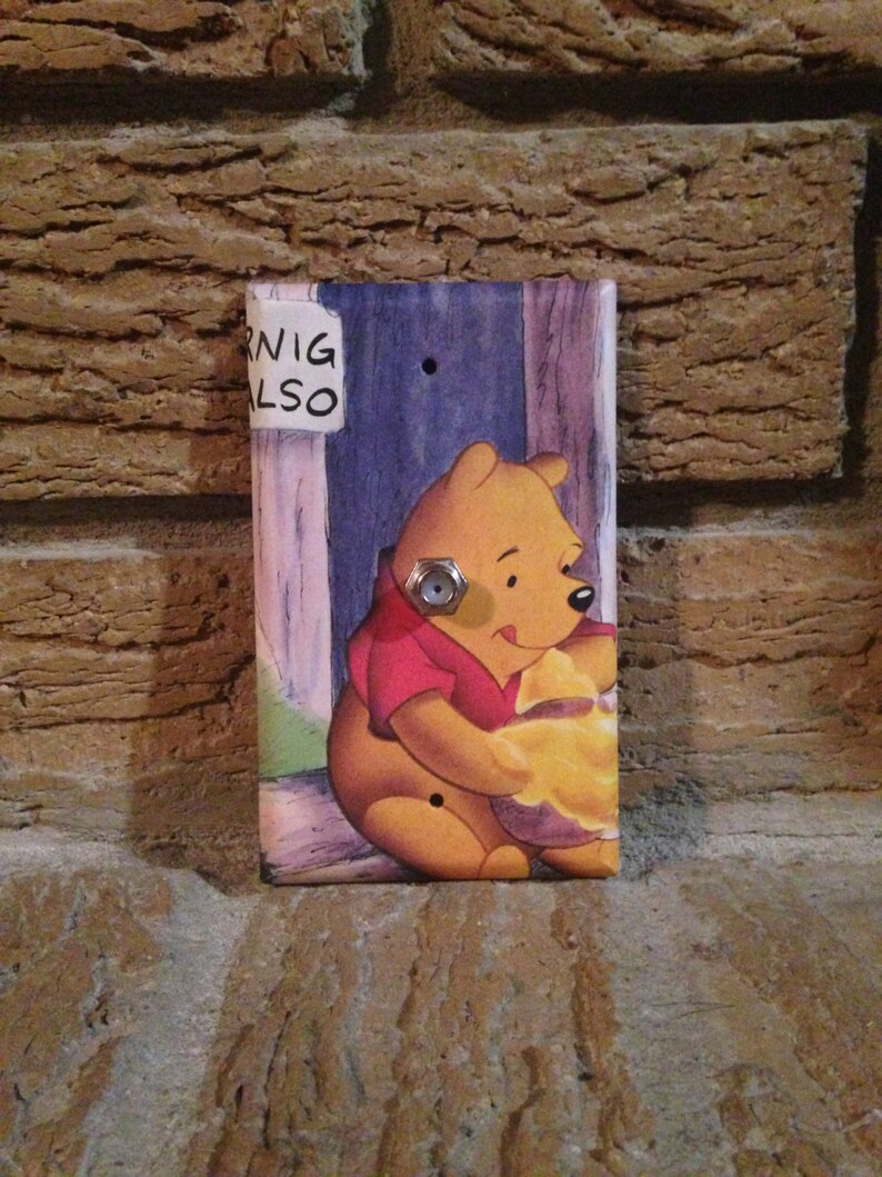Winnie the Pooh Electrical Outlet Cover WTP26 - Etsy