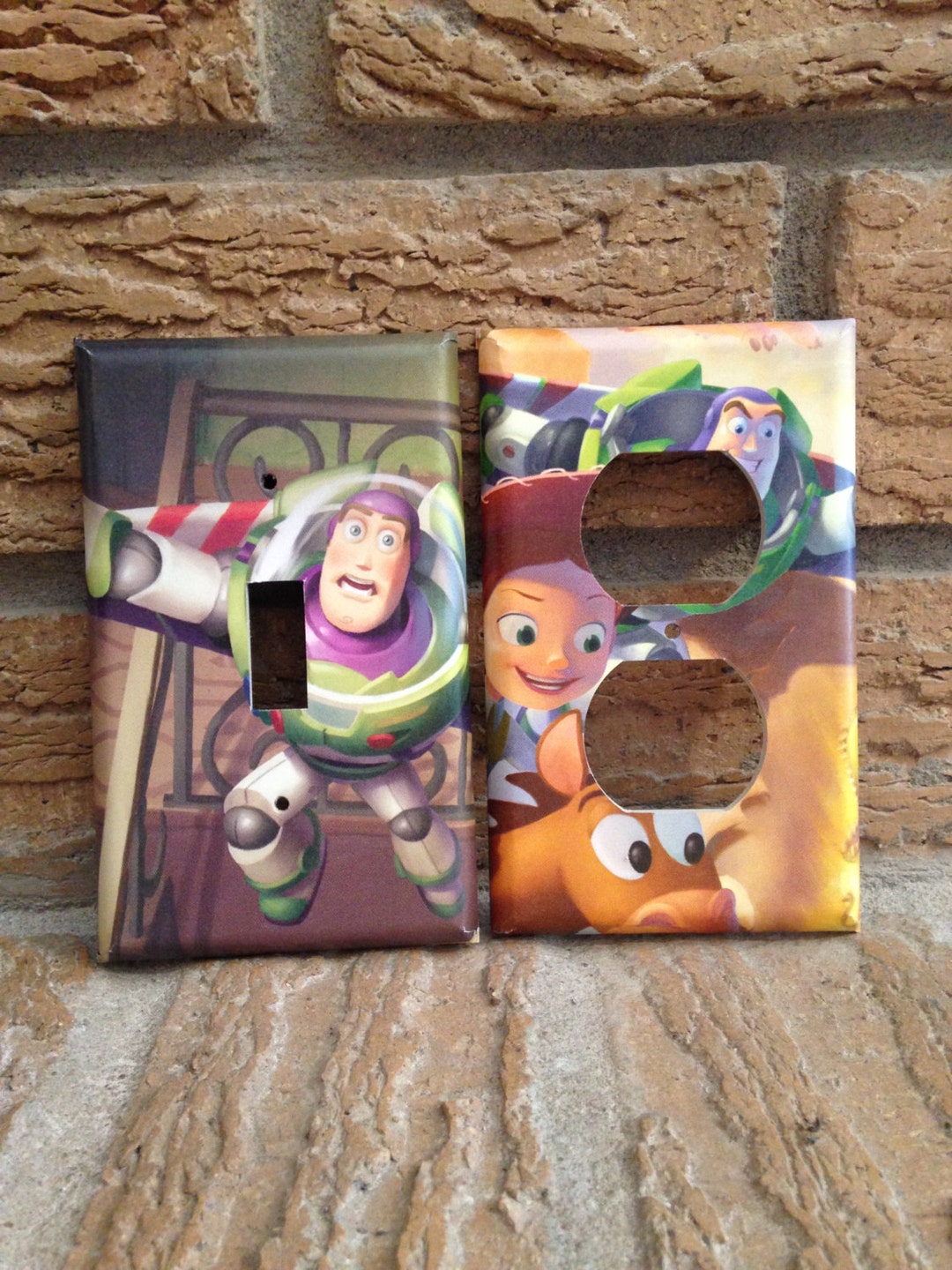 Jessie and Buzz Toy Story Light Switch and Electrial Cover, TS13 - Etsy