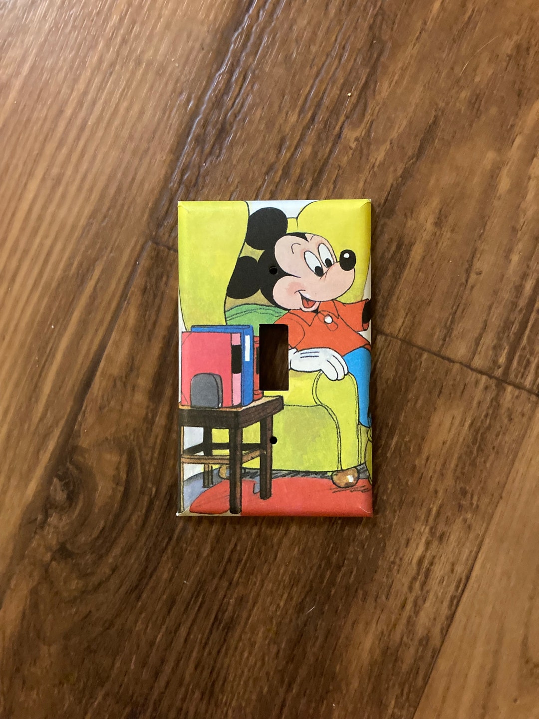 Mickey Mouse Light Switch Cover - Etsy