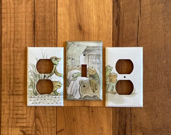 Frog and Toad Light Switch Cover - Etsy