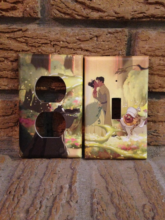 The Princess and the Frog Light Switch and Electrical Outlet | Etsy