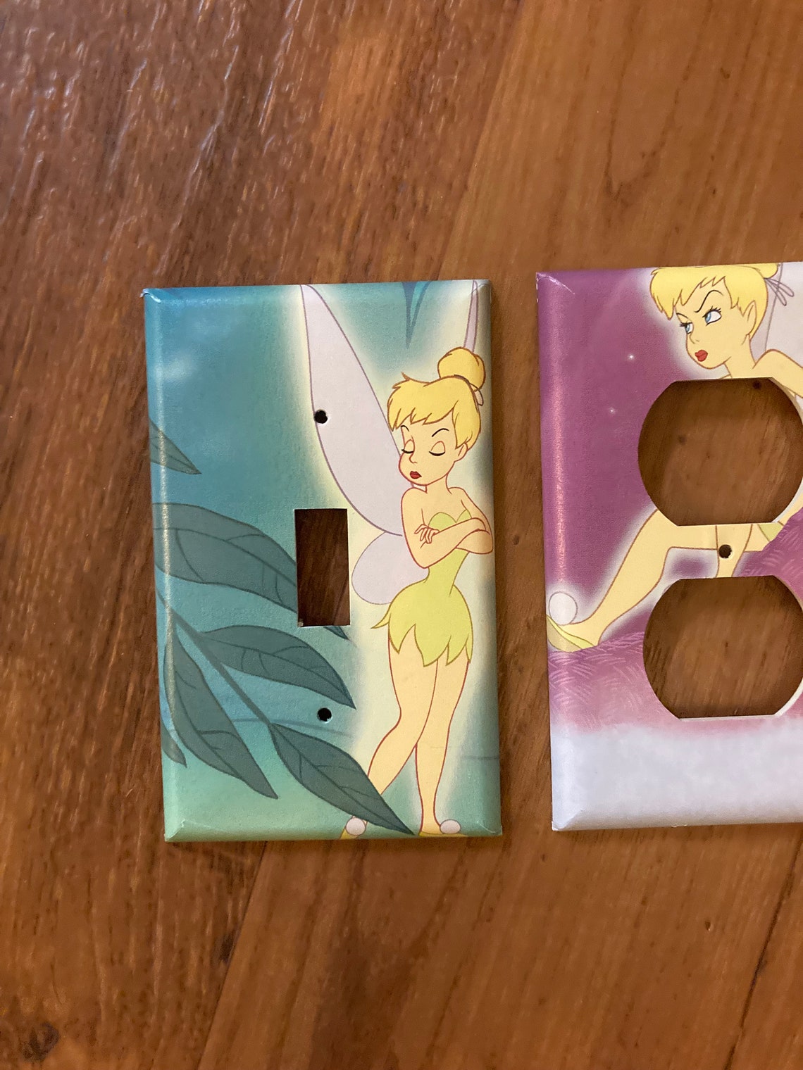Set of Tinkerbell Light Switch and Electrical Covers, Peter Pan ...