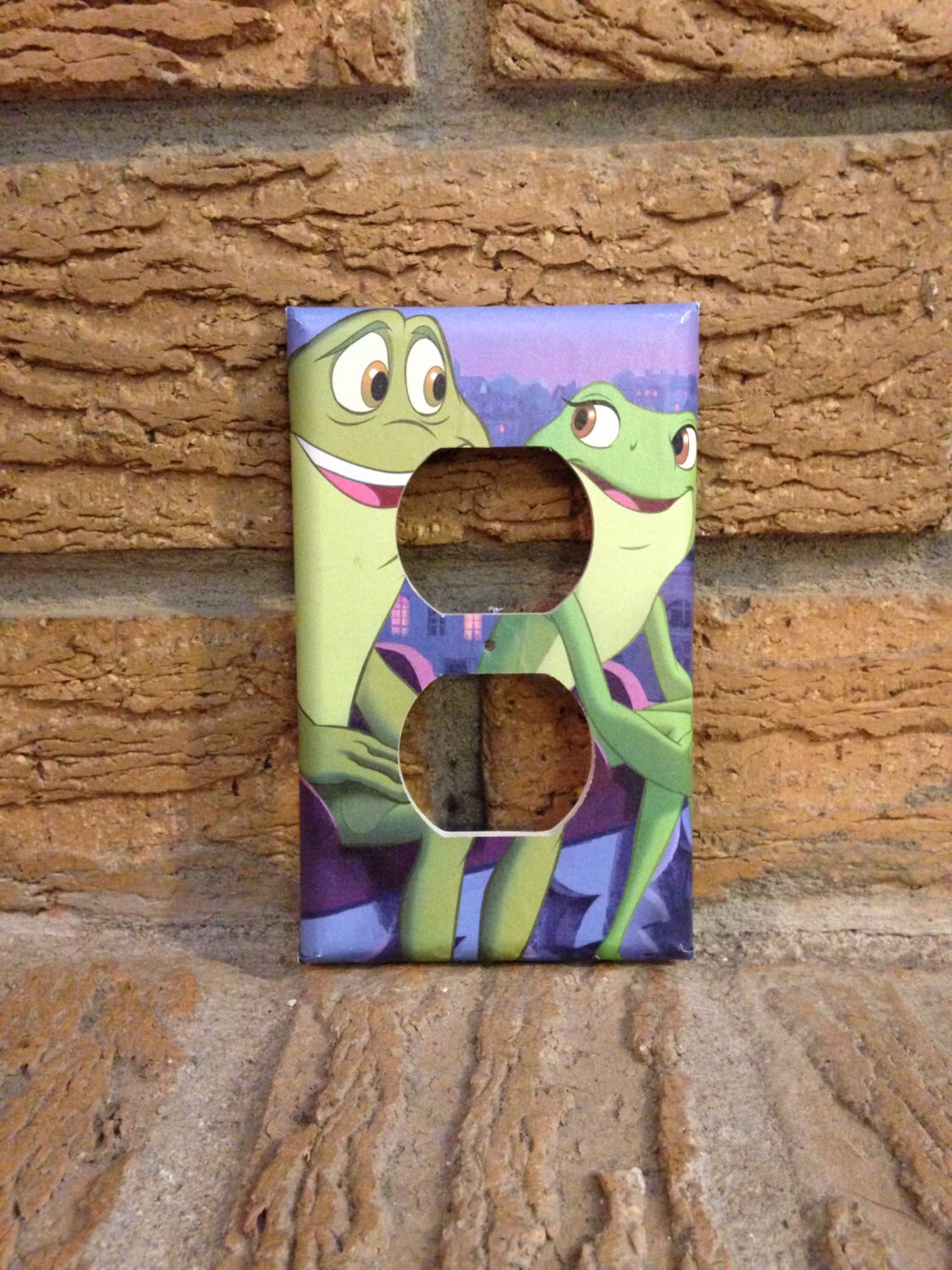 Princess and the Frog Electrical Outlet Cover Princess and - Etsy