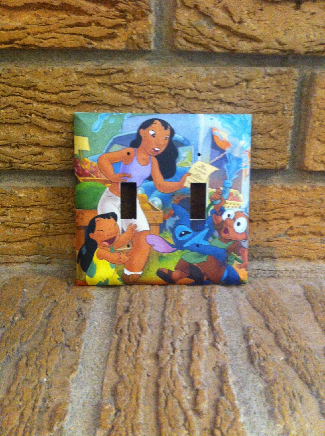 Lilo and Stitch Double Prong Light Switch Cover Lilo and - Etsy