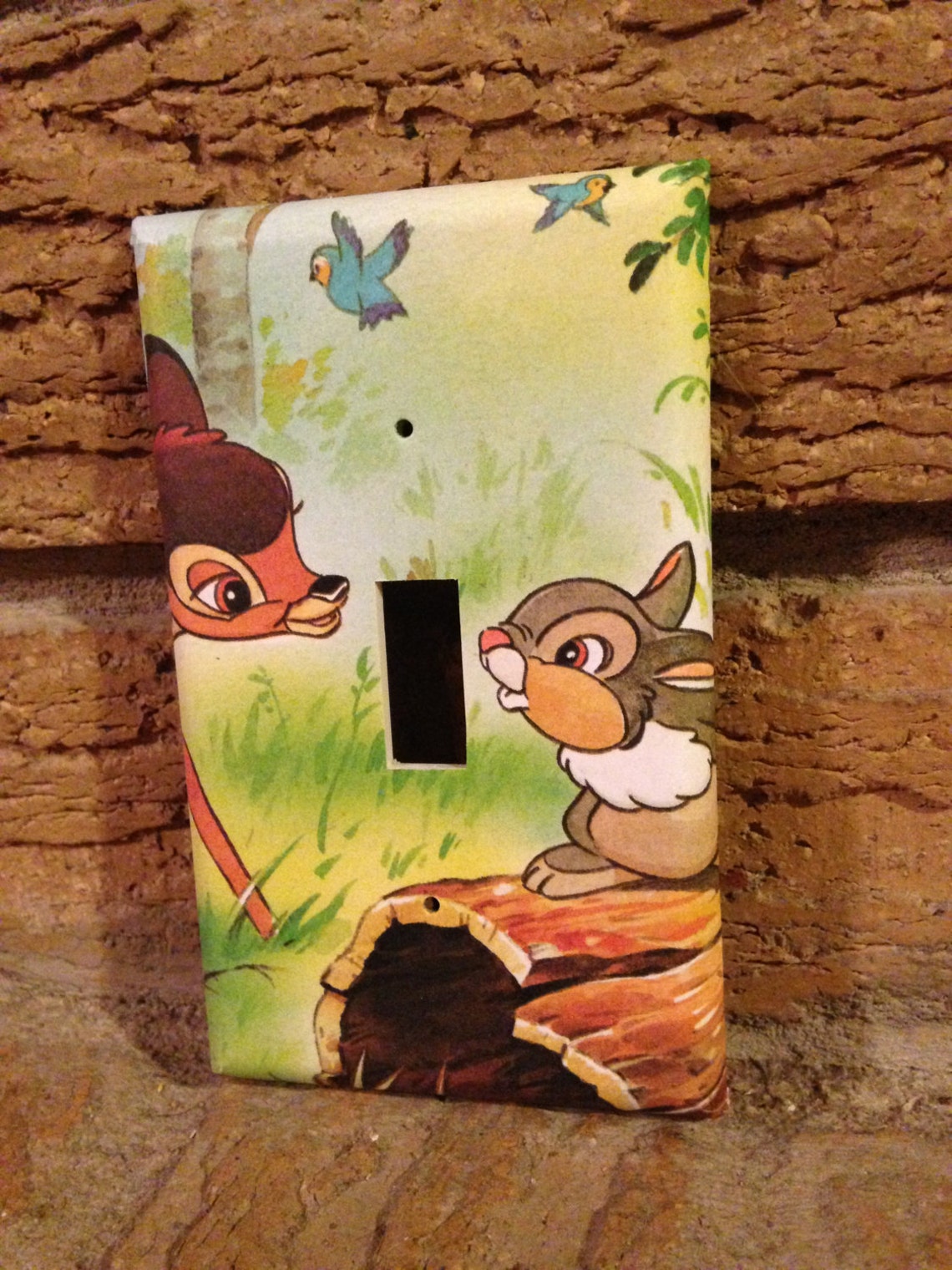 Bambi and Thumper Switchplate Light Switch Cover Bambi - Etsy