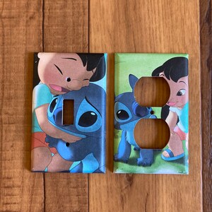 Lilo and Stitch Light Switch and Electrical Outlet Cover - Etsy