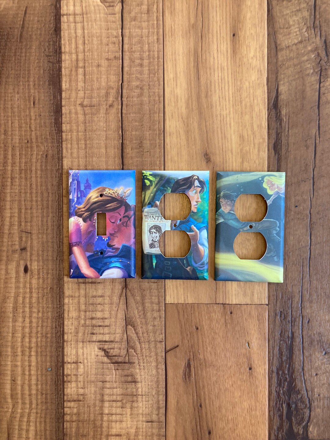 Tangled Light Switch and Electrical Outlet Covers, Rapunzel, Flynn ...