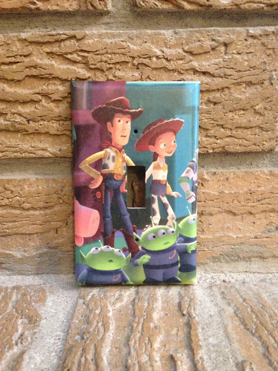 Toy Story Woody and Jessie Light Switch Cover TS14 | Etsy