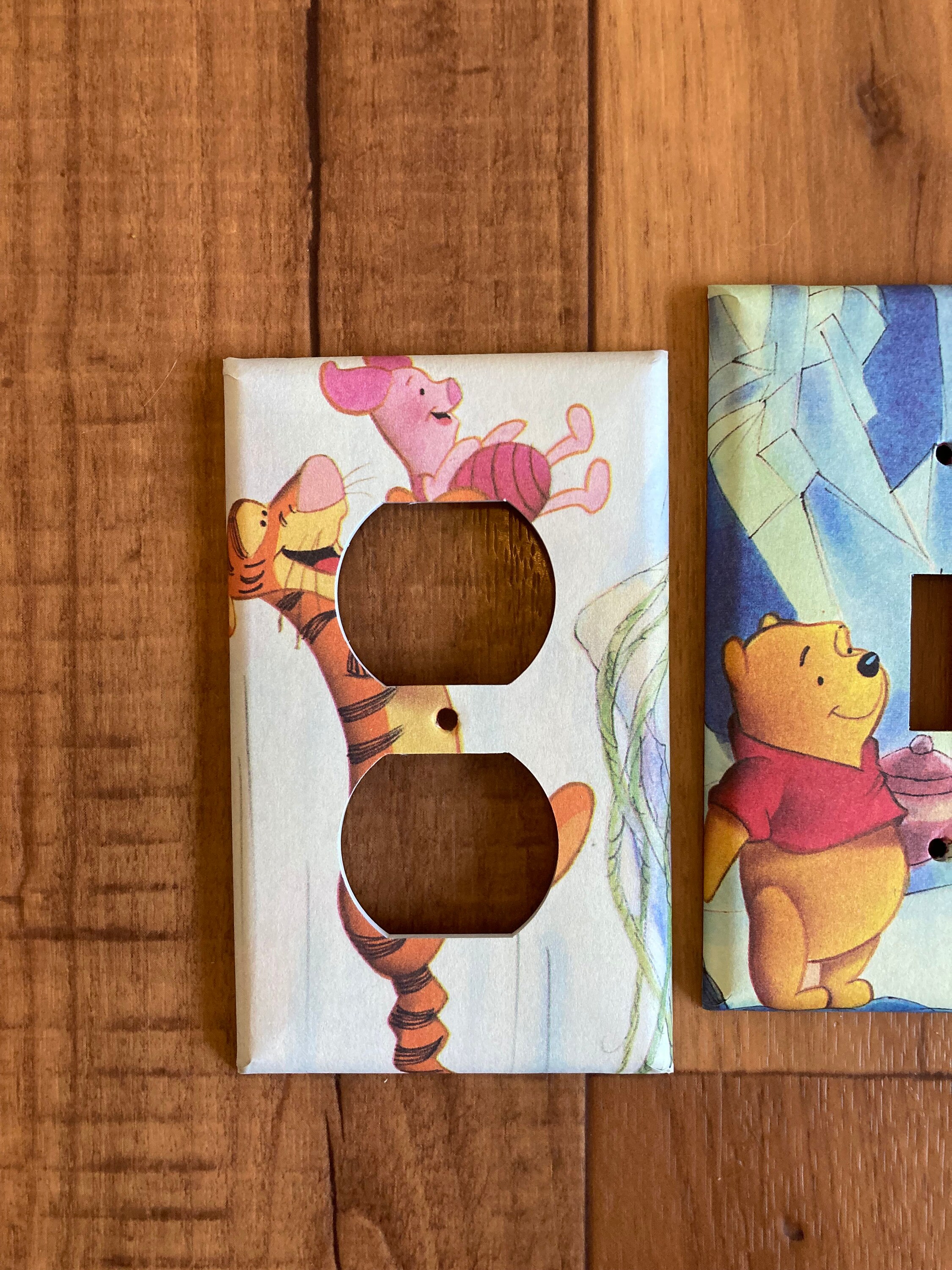 Winnie the Pooh Light Switch Plate and Electrical Cover, Winnie the ...