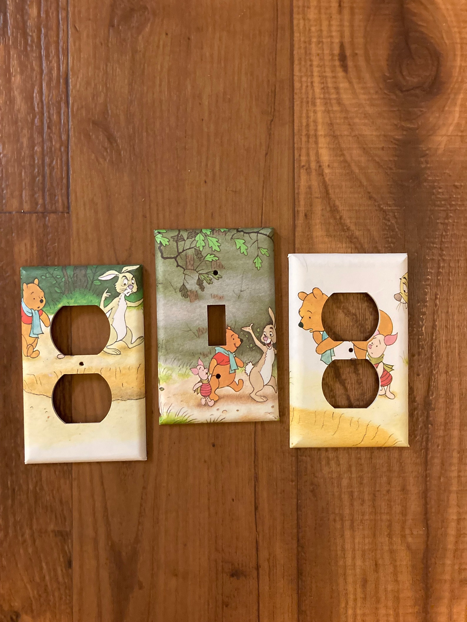 Winnie the Pooh Light Switch and Electrical Electrical Cover, WTP7 - Etsy