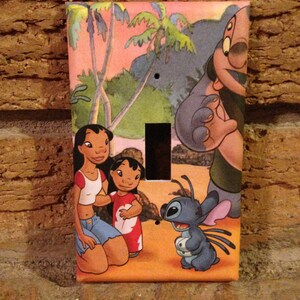 Lilo and Stitch Light Switch Cover Lilo Stitch Ganto LS2 | Etsy