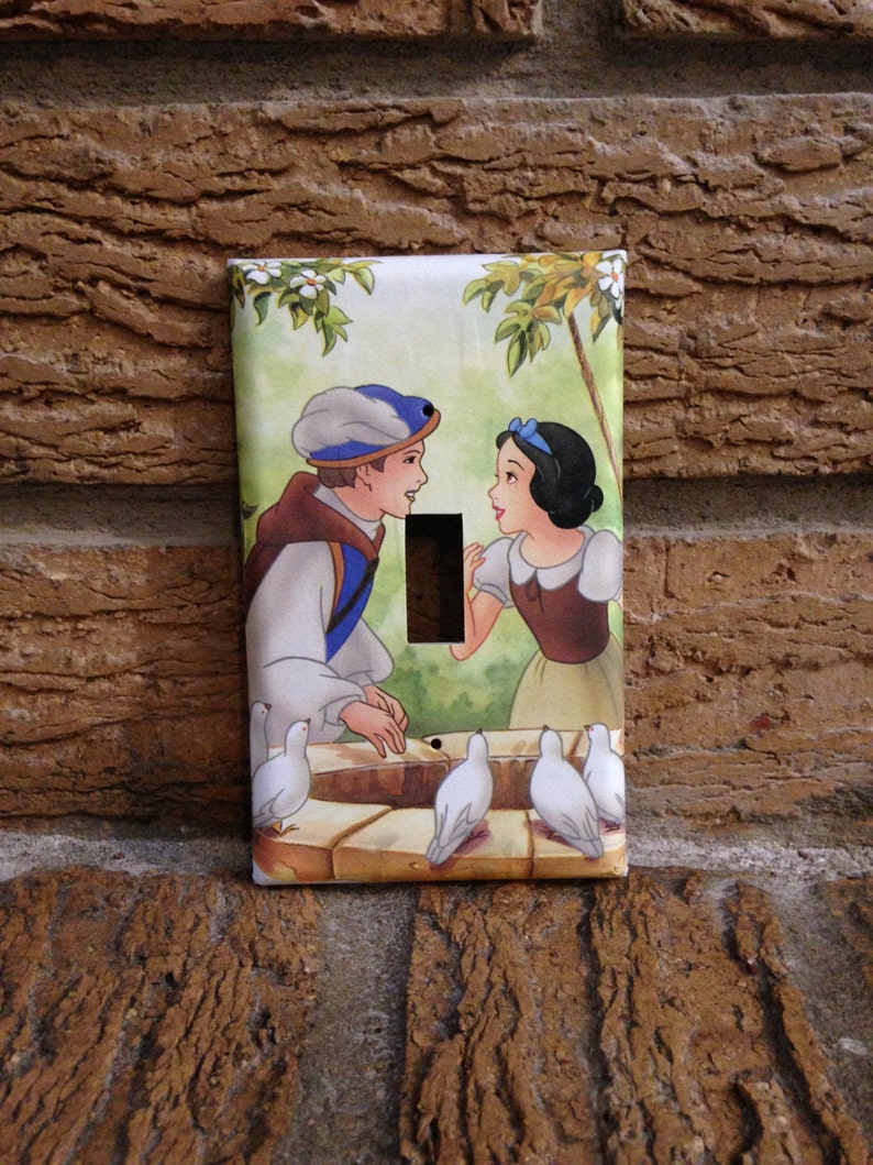 Snow White and the Seven Dwarfs Light Switch Cover and | Etsy