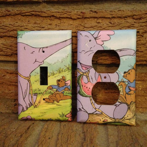 Winnie the Pooh Electrical Outlet Cover WTP26 | Etsy