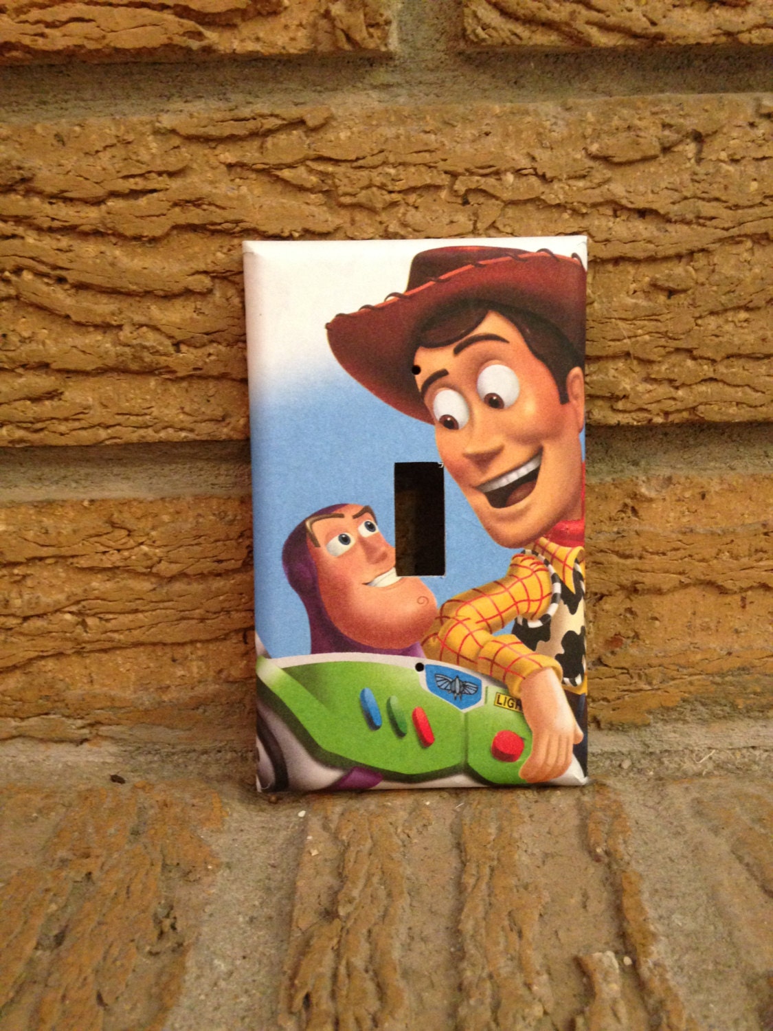 Woody and Buzz Toy Story Light Switch and Electrial Cover Toy - Etsy