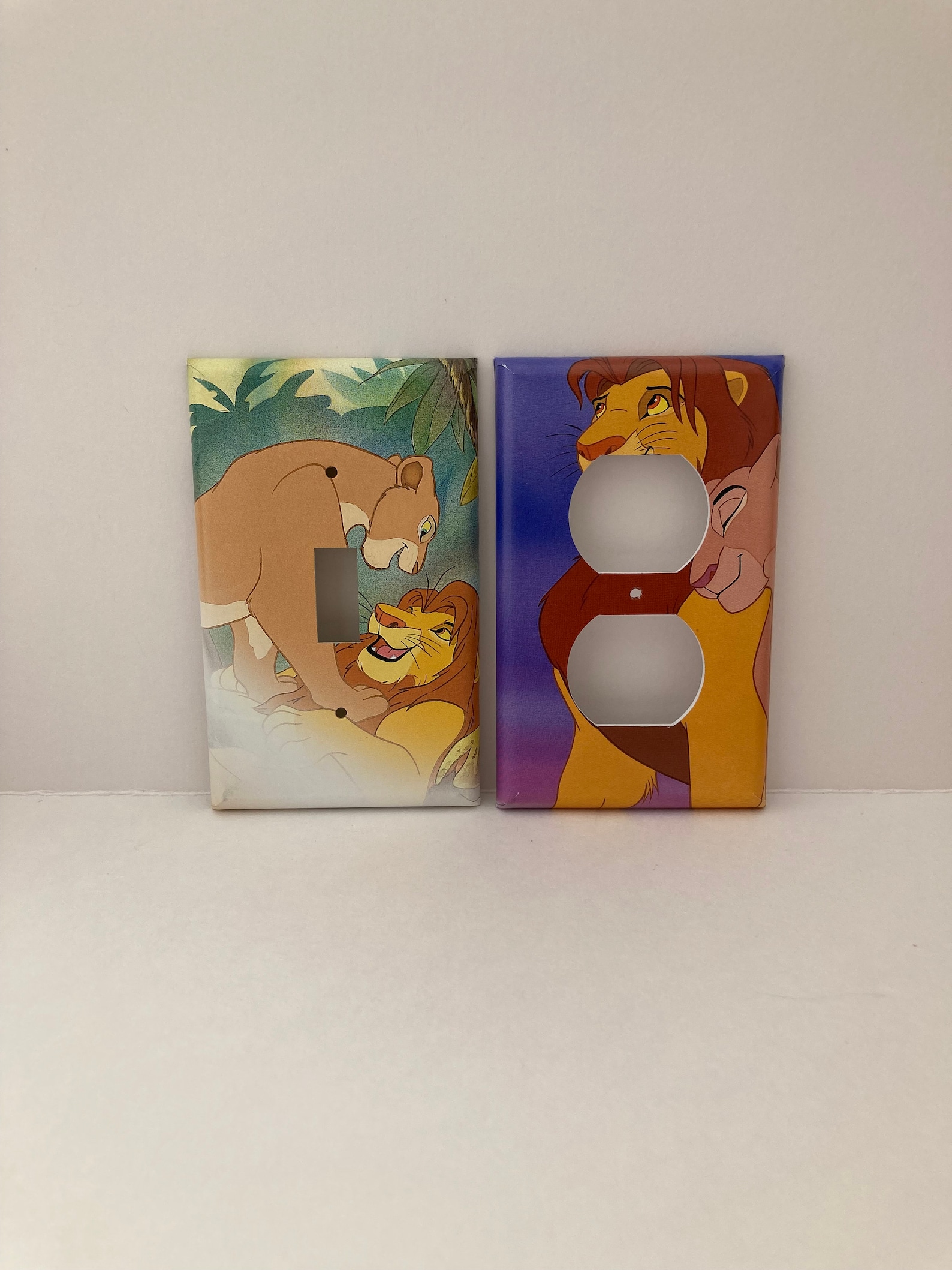 Lion King Simba and Nala Light Switch and Electrical Outlet - Etsy