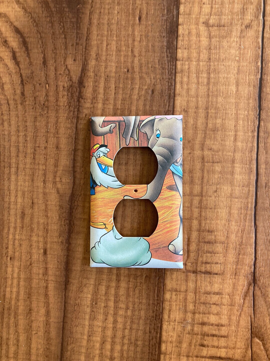 Dumbo, Jumbo and Stork Electrical Outlet Plate Cover, DUM5 - Etsy