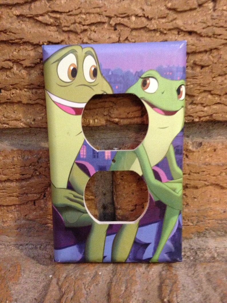Princess and the Frog Electrical Outlet Cover Princess and - Etsy